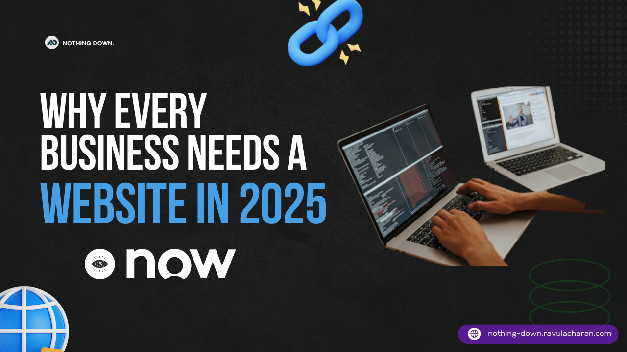 Why Every Business Needs a Website in 2025 | Nothing Down